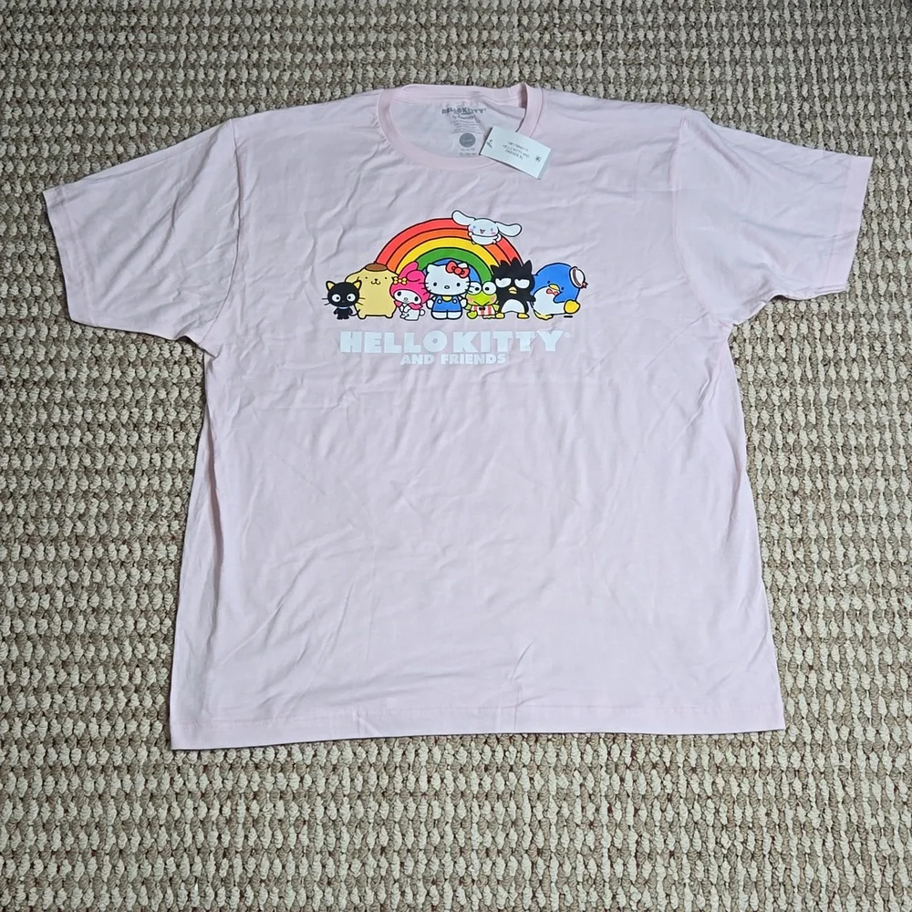 Sanrio | Tops | Hello Kitty And Friends Sanrio Shirt Xl 46 48 Plus Size ...